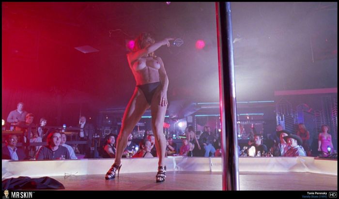 Tbt To Tonie Perenskys Hot Varsity Blues Strip Tease